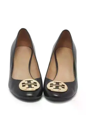 Tory Burch Chelsea Block Heel Pumps - Black