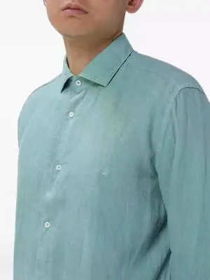BROOKSFIELD Long-sleeve Linen Shirt