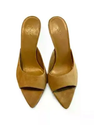 GIABORGHINI Pointed-toe Suede Pumps