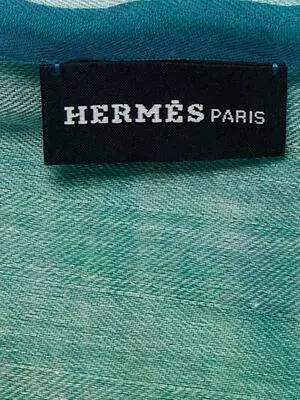 Hermès Naoshima Fringed Scarf