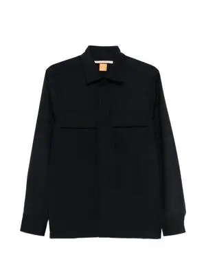 HINDUSTRIE Chest-pocket Shirt Jacket - Blue