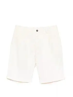 Alpha Industries Pleated Shorts - Neutrals