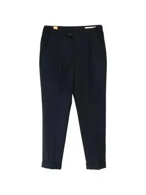 Alpha Industries Pleated Trousers - Blue