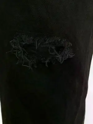 Emporio Armani Distressed Belt Loop Jeans