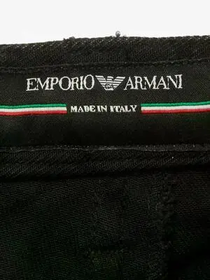 Emporio Armani Distressed Belt Loop Jeans