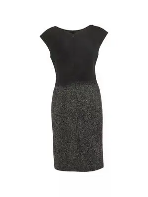 Escada Sleeveless Bouclé Midi Dress