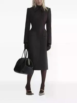 MUGLER Hourglass Coat - Grey