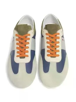 Marni Panelled Suede Sneakers