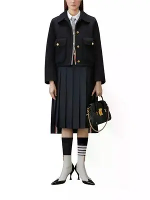 Thom Browne 4-bar Oxford Shirt - Blue
