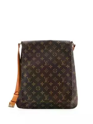 LOUIS VUITTON Monogram Canvas Musette Salsa Gm Bag - Brown
