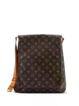 LOUIS VUITTON Monogram Canvas Musette Salsa Gm Bag - Brown