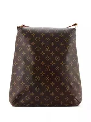 LOUIS VUITTON Monogram Canvas Musette Salsa Gm Bag - Brown