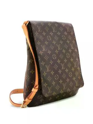 LOUIS VUITTON Monogram Canvas Musette Salsa Gm Bag - Brown