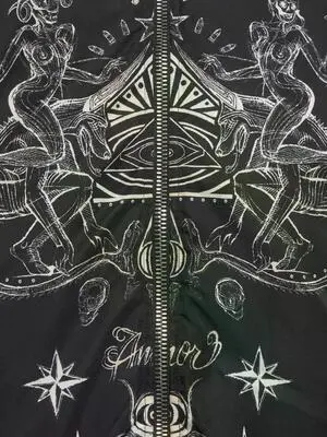 Givenchy Tattoo-print Reversible Bomber Jacket