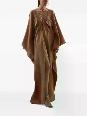 TALLER MARMO Mojave Kaftan Maxi Dress