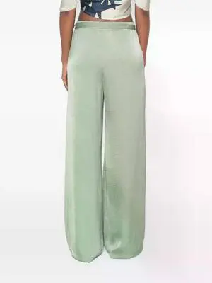 MOUTAKI Belted Wide-leg Palazzo Pants
