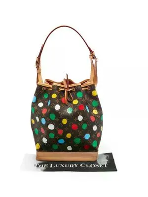 LOUIS VUITTON Noé Painted Dots Bucket Bag