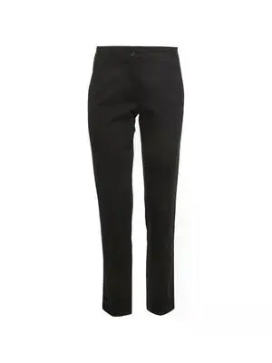 Dolce & Gabbana Straight-fit Gabardine Trousers - Black