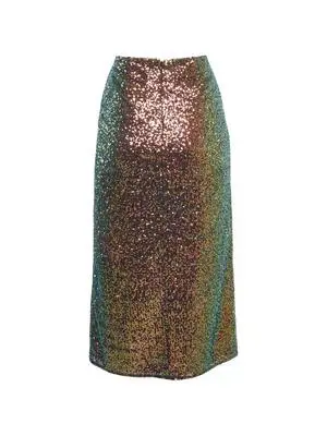 Kenzo Embellished Sequin Pencil Skirt