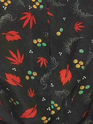 Zadig&Voltaire Leaf-print Mini Dress