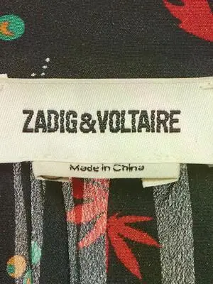 Zadig&Voltaire Leaf-print Mini Dress