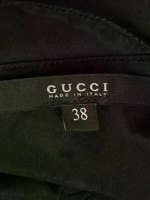 Gucci Cut-out V-neck Short-sleeve Mini Dress