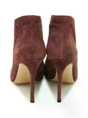 GIANVITO ROSSI Vamp Peep-toe Ankle Boots