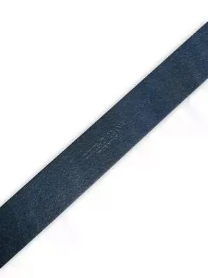 Dolce & Gabbana Logo Buckle Leather Belt