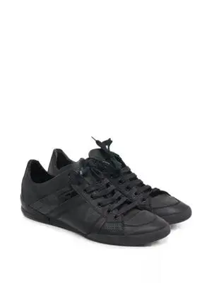 Dior Patent-panel Leather Low-top Sneakers
