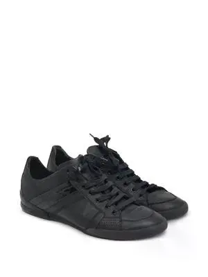 Dior Patent-panel Leather Low-top Sneakers