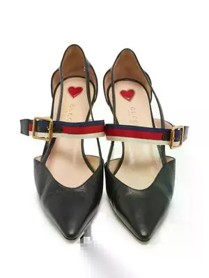 Gucci Sylvie Bamboo Pumps