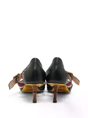Gucci Sylvie Bamboo Pumps