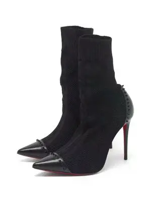 CHRISTIAN LOUBOUTIN Dovi Dova Spiked Ankle Boots