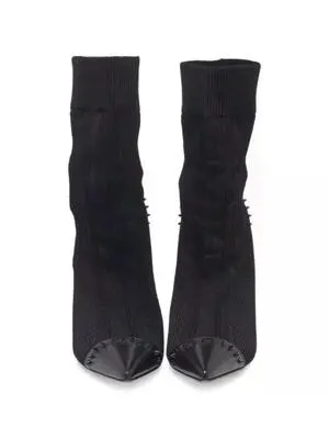CHRISTIAN LOUBOUTIN Dovi Dova Spiked Ankle Boots