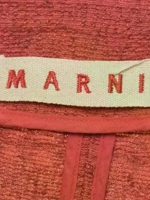 Marni Fringed Tweed Jacket