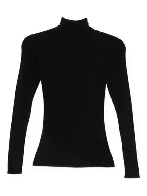 Majestic Filatures Long-sleeve Turtleneck Top