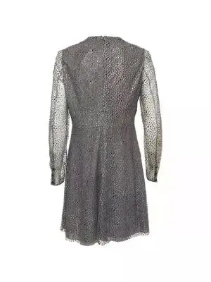 Red Valentino Tulle Dot Pattern Mini Dress