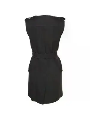 Givenchy Double-breasted Gabardine Mini Dress