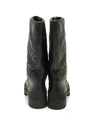Hermès Quilted Mid-calf Boots