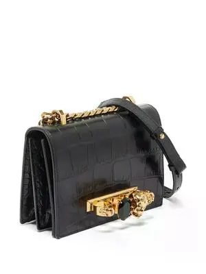 Alexander McQueen Jewelled Leather Mini Bag