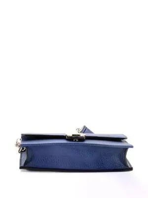 Gucci Interlocking Wallet On Chain Leather Crossbody Bag