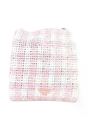 Prada Raffia Messenger Bag