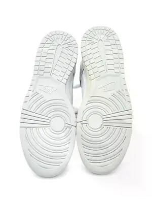 Nike Dunk High Lace-up Leather Sneakers