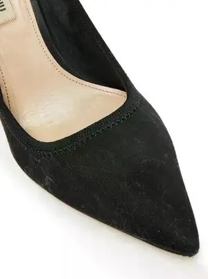 Miu Miu Leather Pointed-toe Stiletto Pumps