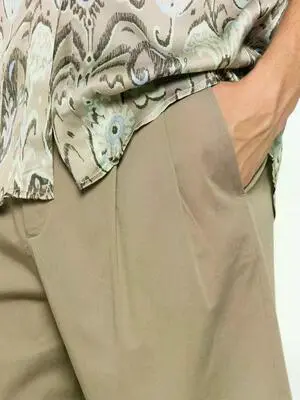 LOW BRAND Tailored Shorts With Belt Loops