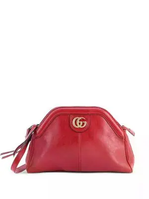 Gucci Small Leather Shoulder Bag - Red