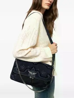 Zadig&Voltaire Rock Denim Clutch
