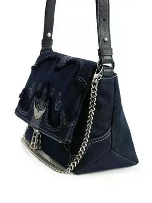 Zadig&Voltaire Rock Denim Clutch
