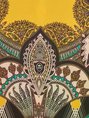 Etro Printed Jersey Long Sleeve Top