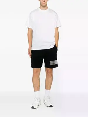 LOW BRAND Logo Patch Shorts